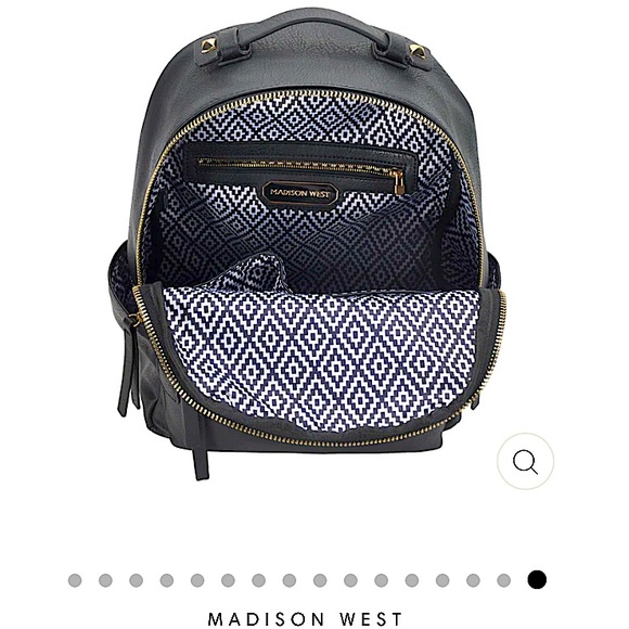 Madison West | Bags | Madison West Vegan Leather Backpack | Poshmark